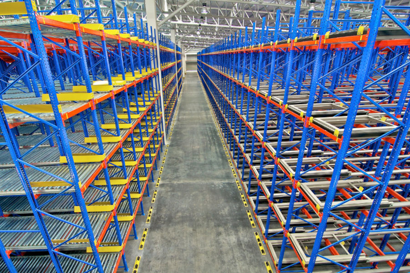 Push Back Rack - High Density Rack System - Buy Heavy duty pallet rack ...