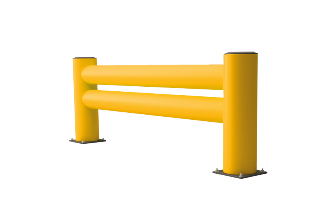 HDPE Upright Frame Protecto/Plastic Crash Barrier - Buy Racking ...
